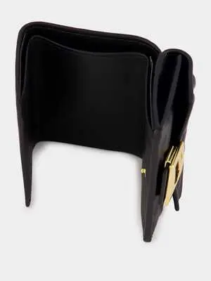 Fendi Nappa Leather Wallet - Black