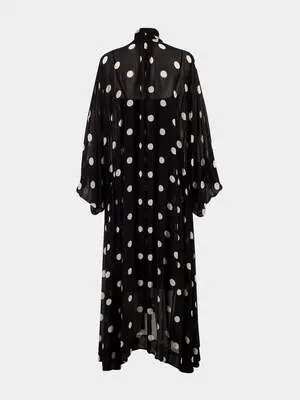 Zimmermann Crush Tie Neck Billow Dress