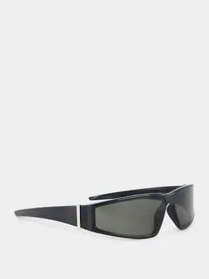 Alexander McQueen Y2k Wraparound Sunglasses - Black