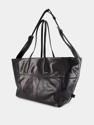 Balmain Track Leather Tote Bag