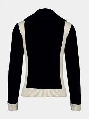 Valentino Garavani High-neck Chenille Sweatshirt