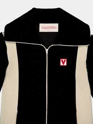 Valentino Garavani High-neck Chenille Sweatshirt