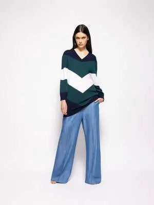 PAULA Myrio Salute Oversized Cashmere Top - Black