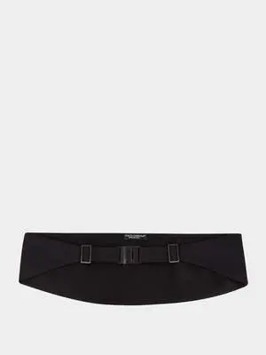 Dolce & Gabbana Silk Satin Cummerbund