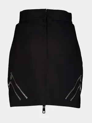 Dolce & Gabbana Mini Skirt With Zipper
