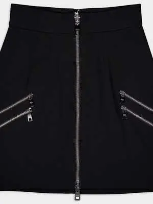 Dolce & Gabbana Mini Skirt With Zipper