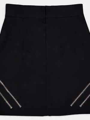 Dolce & Gabbana Mini Skirt With Zipper