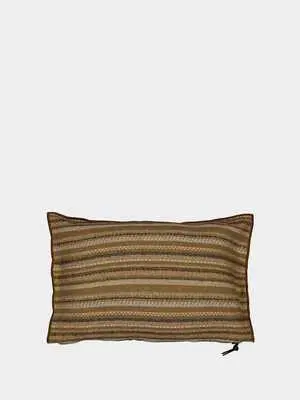 Maison De Vacances Santa Fe Striped Cushion - Brown