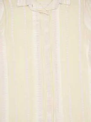 Zeus+dione Dione Textured Silk Shirt - Cream