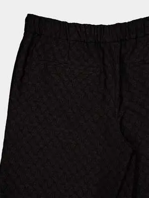 Alexander McQueen Skull Jacquard Shorts - Black