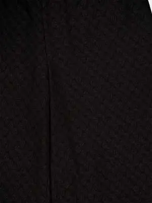 Alexander McQueen Skull Jacquard Shorts - Black