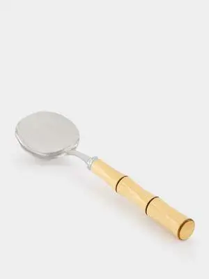 CAPDECO Byblos Bamboo Sauce Ladle - Brown