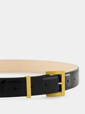 Balmain Patent Leather Perfume Belt