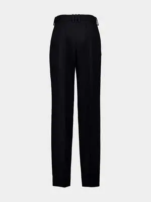 Balmain Tailored Grain De Poudre Trousers