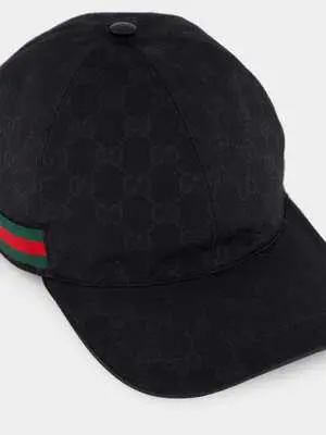 Gucci Gg Baseball Hat - Black