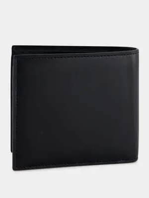 Saint Laurent Cassandre Matte Leather Wallet - Black