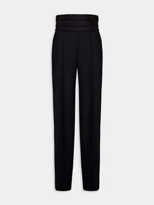 Balmain High-waisted Tailored Pants