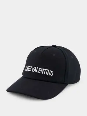 Valentino Garavani Embroidered Cotton Baseball Cap