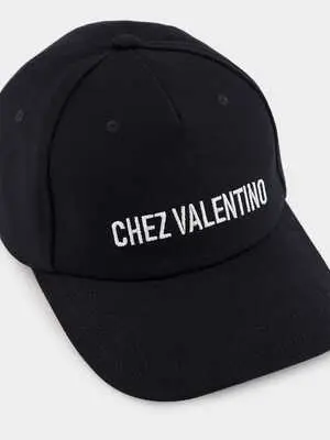 Valentino Garavani Embroidered Cotton Baseball Cap