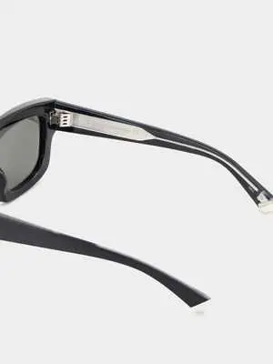 Gucci Rectangular Frame Sunglasses - Black