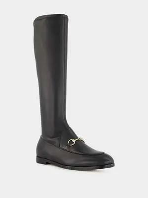 Gucci Jordaan Leather Boot - Black