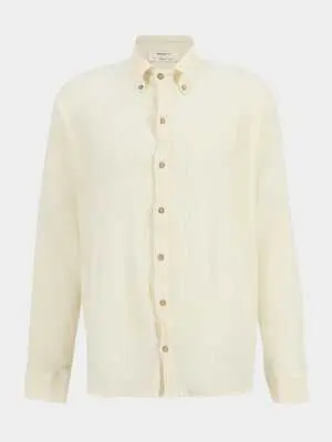 Spiritum Tulum Balam Cotton Shirt - Cream