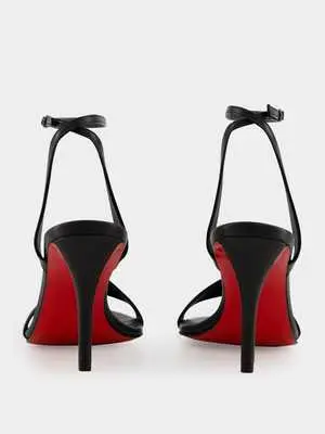 CHRISTIAN LOUBOUTIN Miss Z 80 Strappy Leather Sandals