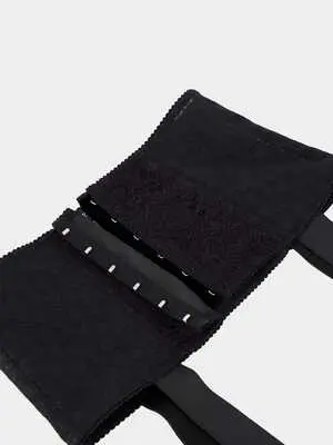 Dolce & Gabbana Stretch Marquisette Corset Belt With Garters