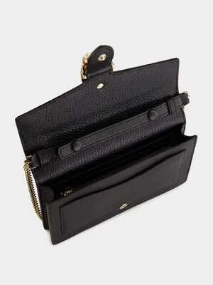 Gucci Dionysus Wallet On Chain - Black