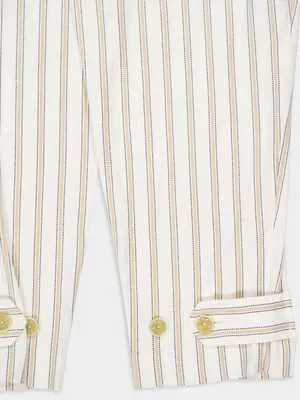 Zimmermann Illuminate Linen-blend Trousers - Cream