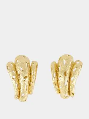 PAOLA SIGHINOLFI Lis 18k-Plated Earrings
