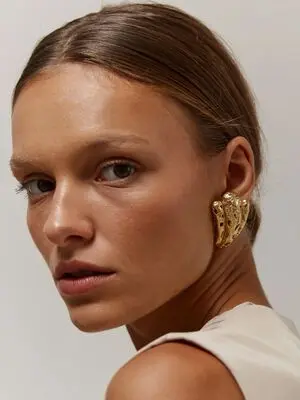 PAOLA SIGHINOLFI Lis 18k-Plated Earrings