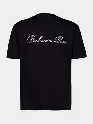 Balmain Embroidered Signature T-shirt