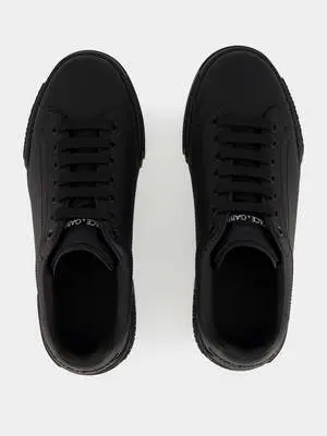 Dolce & Gabbana Low-top Leather Sneakers - Black