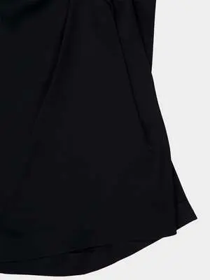 Stella McCartney Gathered Satin Midi Skirt