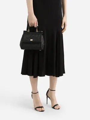 Dolce & Gabbana Medium Sicily Nappa Handbag