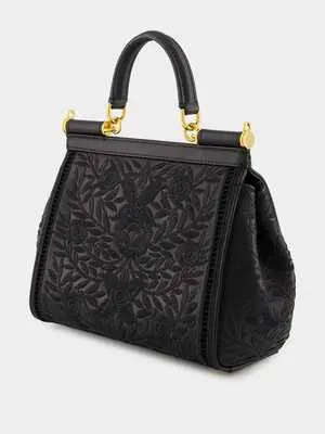 Dolce & Gabbana Medium Sicily Nappa Handbag