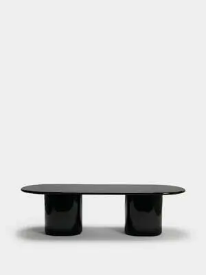 HOUSE OF CAPRICORN Amendoeira Dining Table - Black