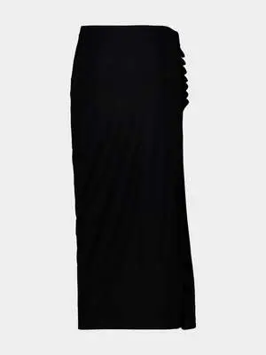 Rabanne Jersey Maxi Skirt