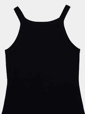 Fendi Cotton Jersey Tank Top - Black