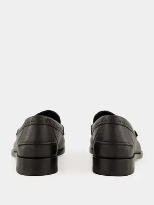 Fendi Ff Metal Selleria Loafers