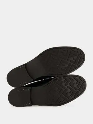Fendi Ff Metal Selleria Loafers