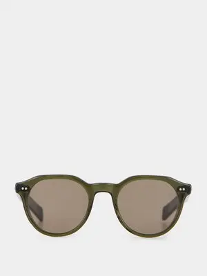 Eyevan 7285 Round Frame Eyewear For Men