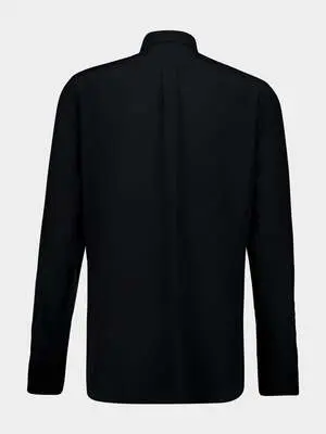 Dolce & Gabbana Silk Crêpe De Chine Martini Shirt