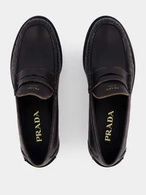Prada Leather Loafers