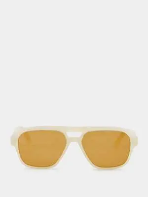 RETROSUPERFUTURE Maneval Cremoso Sunglasses - Cream