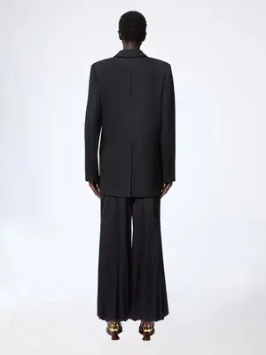 Nina Ricci Wool Gabardine Blazer - Black