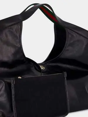 Gucci Giglio Large Tote Bag - Black