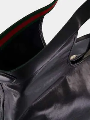 Gucci Giglio Large Tote Bag - Black