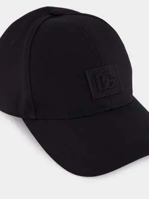 Dolce & Gabbana Drill Baseball Cap - Black
